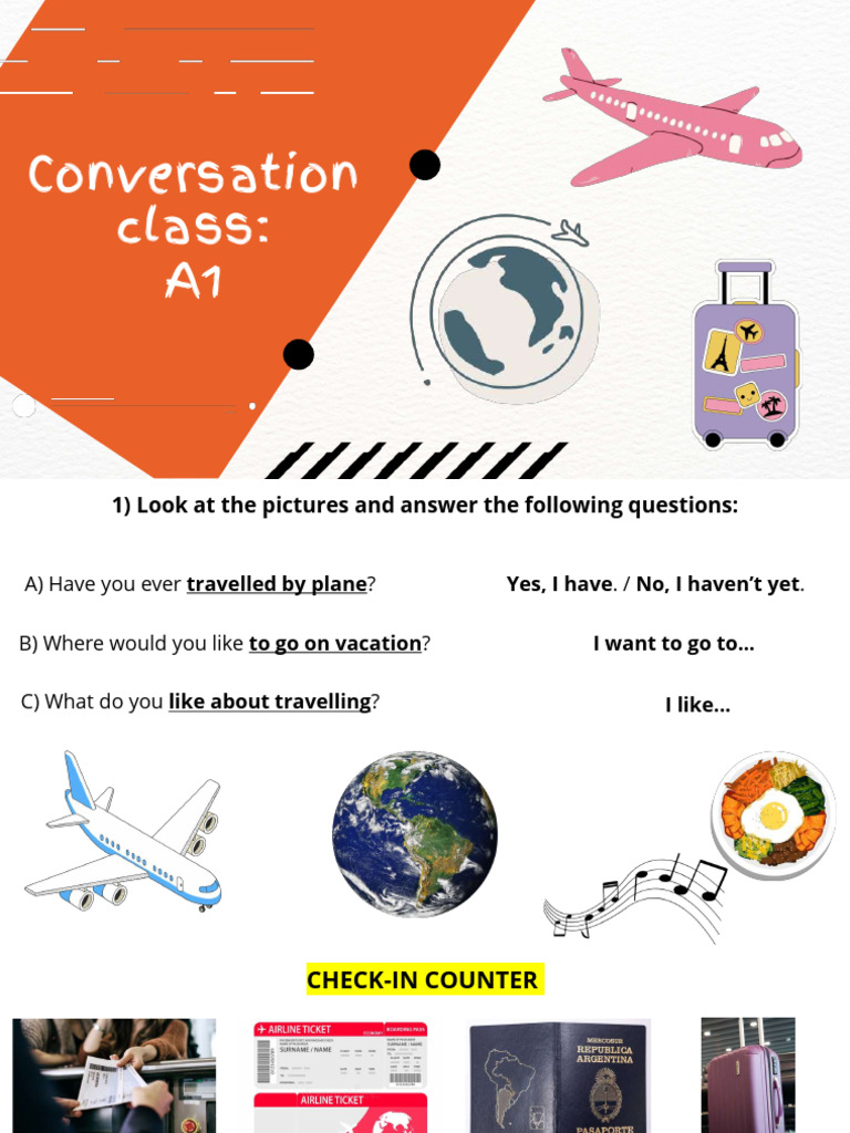 A1 Conversation Class (25-03) PDF | PDF