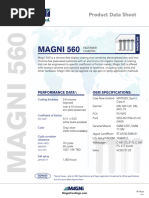 Magni 575 Product Data Sheet | PDF | Chemical Processes | Industrial ...