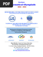 1 - Information e Brochure - JMO 2026 | PDF | Mathematics