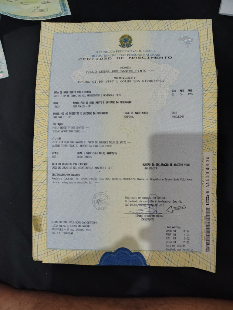 PDF - Certida Nac | PDF