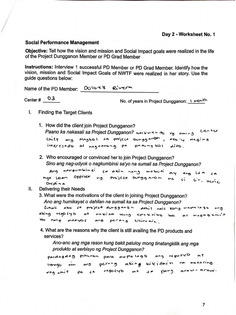 Day Worksheets | PDF