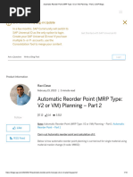 Step-By-Step Configuration of MRP Types in Sap PP | PDF | Computing