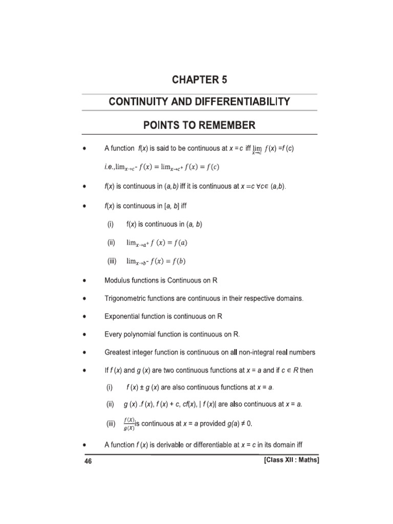 Continuity Differentiability Pdf Triangle Geometry Combinatorics