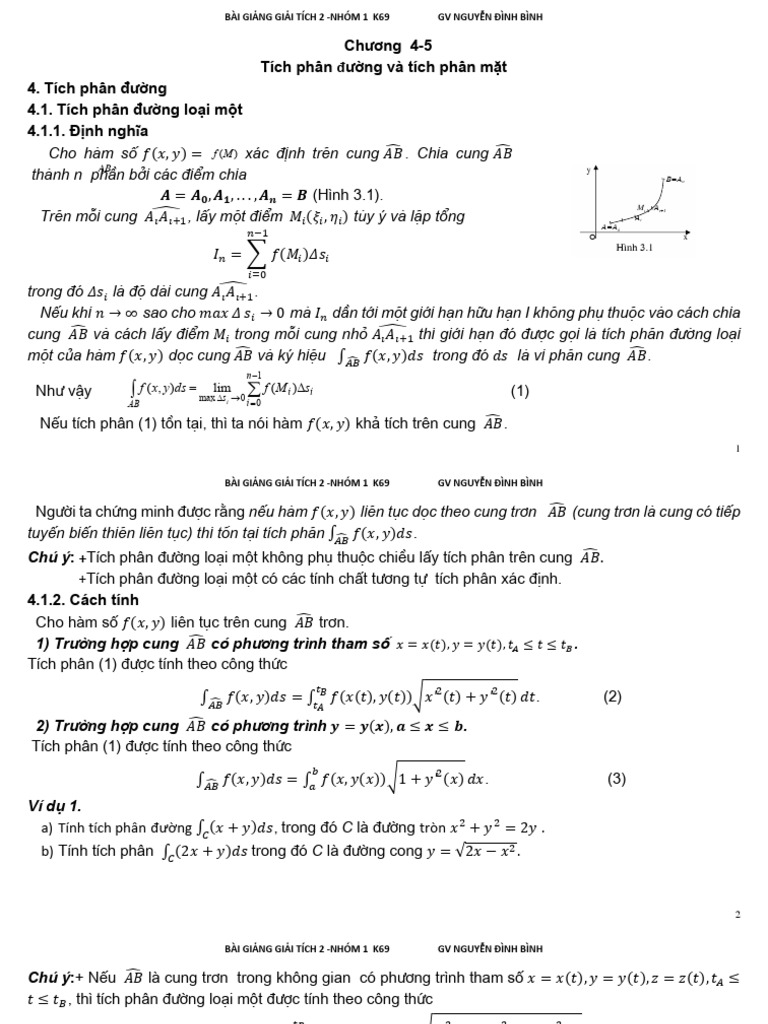 Bai Giang Gt2-Nhom 1 k69 - c4-c5 (Slide) | PDF