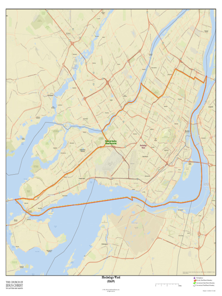 Paroisse de Hochelaga - (81639) - Tamanho - Pôster | PDF