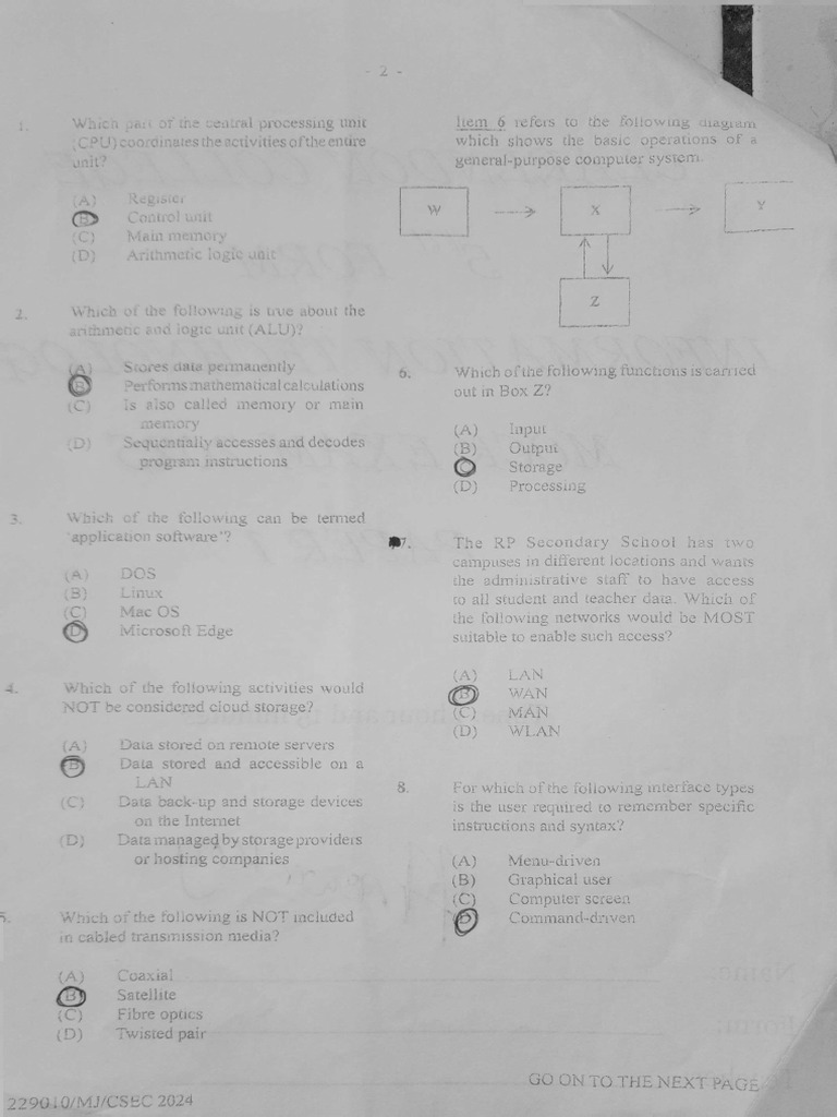 June 2024 Paper 1 Solutions | PDF