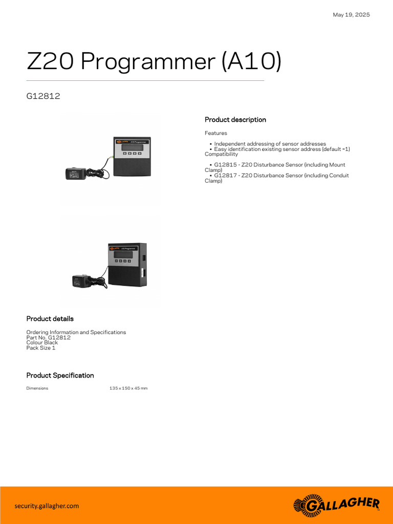 ProductDetails G12812 | PDF