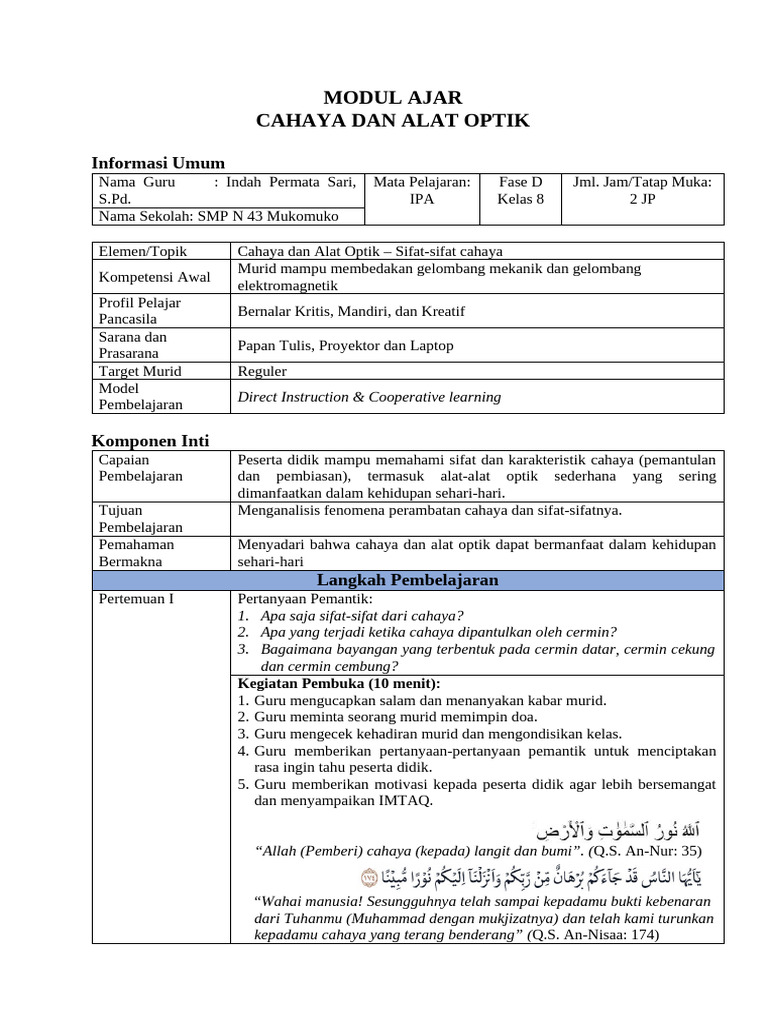 Modul Observasi 2 | PDF