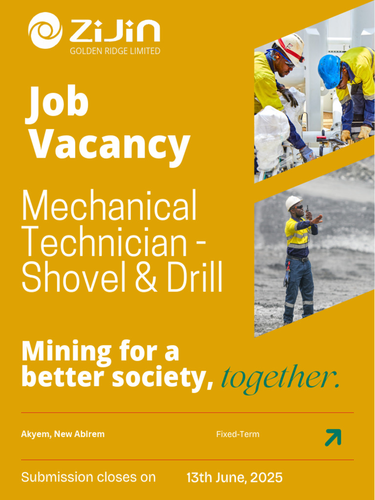 Job Vacancy - Mechanical Technician - Shovel and Drill | PDF