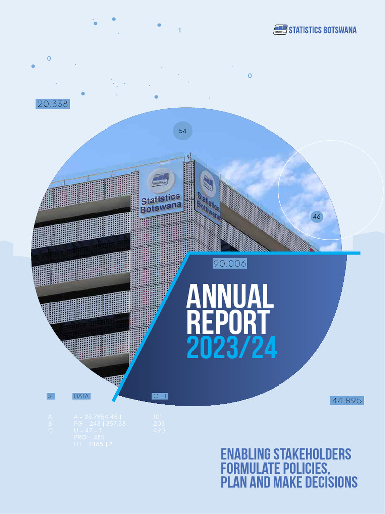 Statistics Botswana Annual Report 2023/24 | PDF | Internal Audit ...