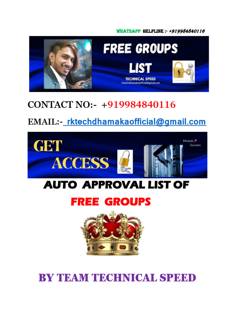 150+ Autoapproval Groups 14feb | PDF