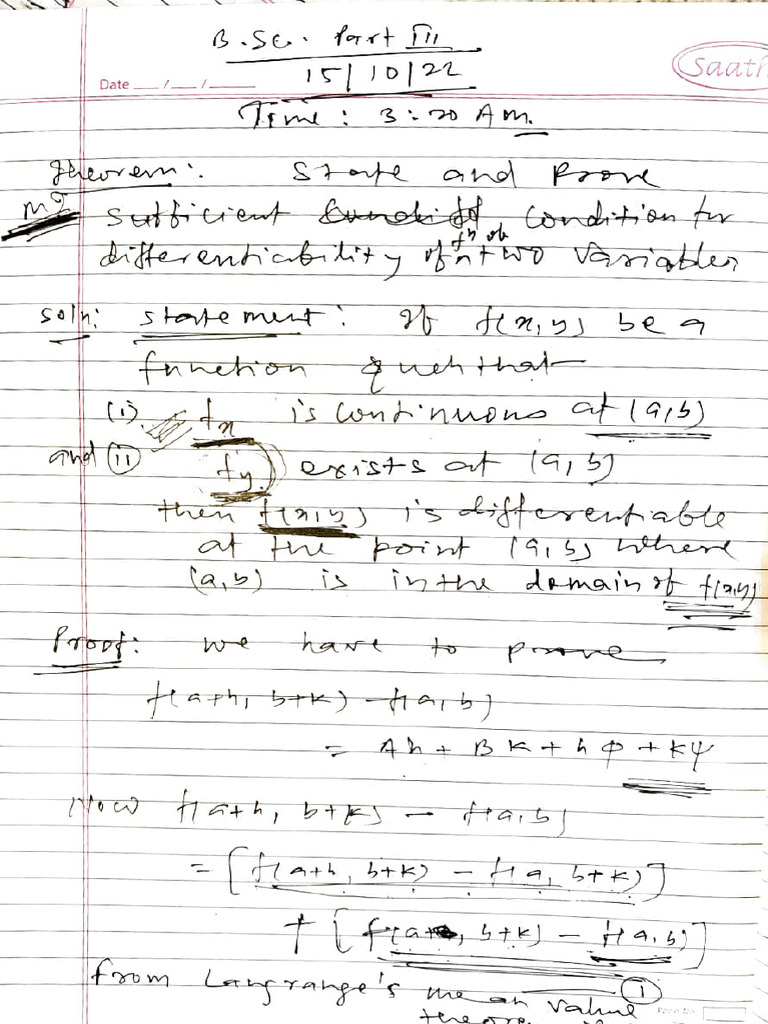B.SC - Part LLL, Real Analysis | PDF