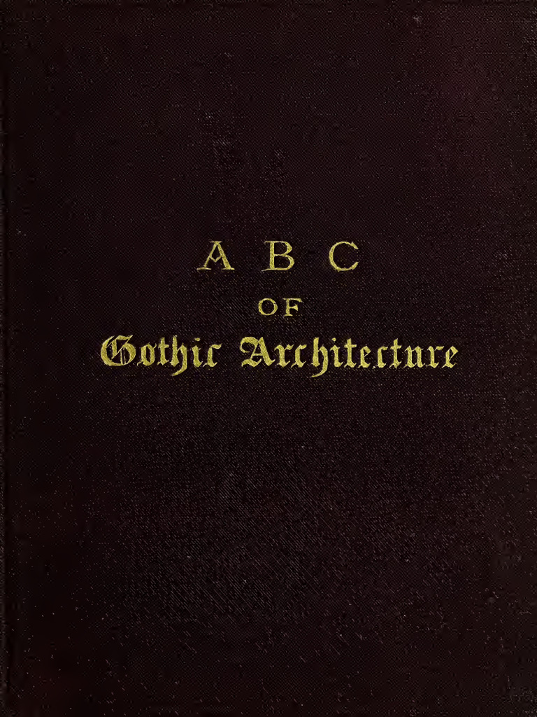ABC of Gothic Architecture P. 83 | PDF