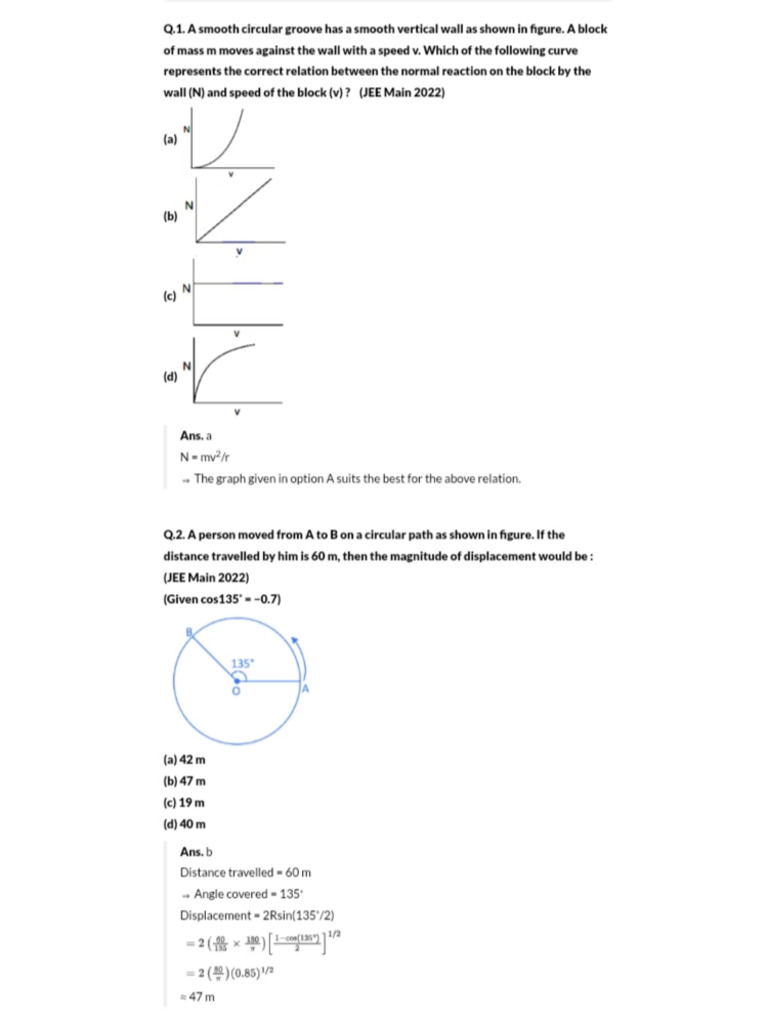 Circular Motion | PDF