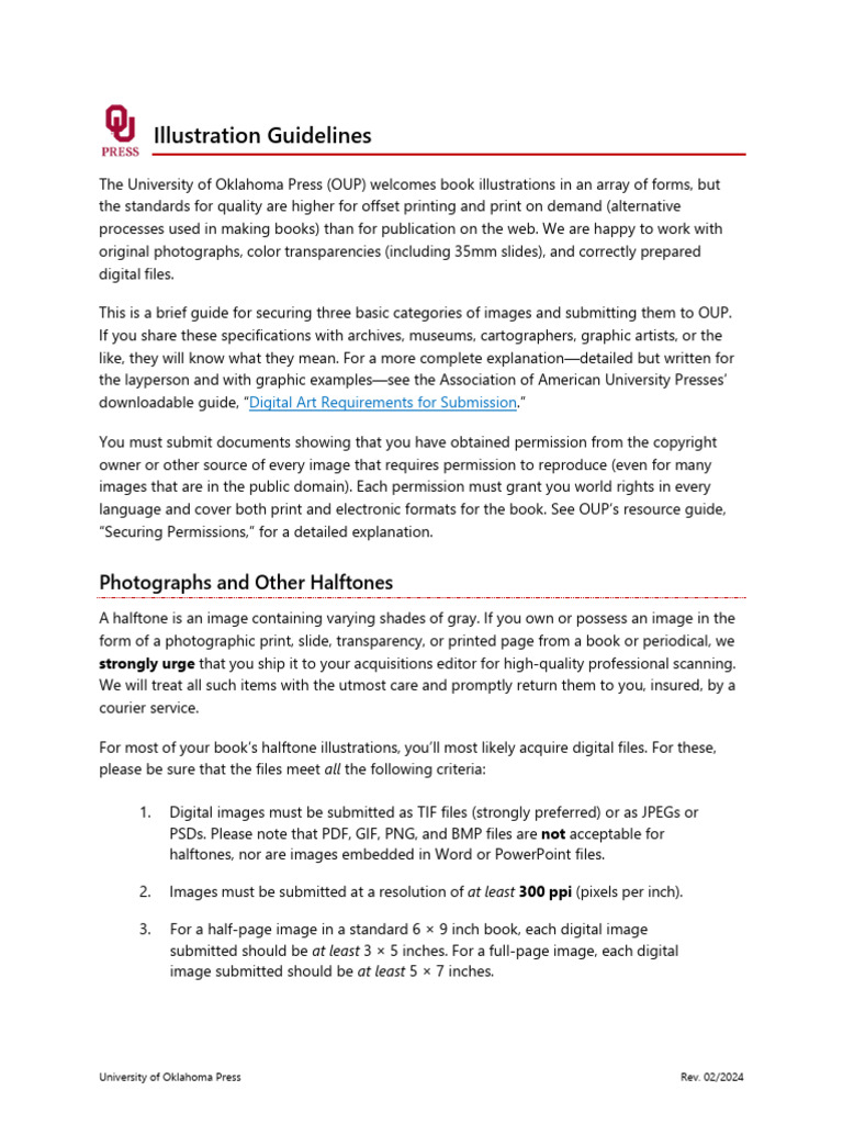 Illustration Guidelines 2 2024 1 | PDF | Image Scanner | Books