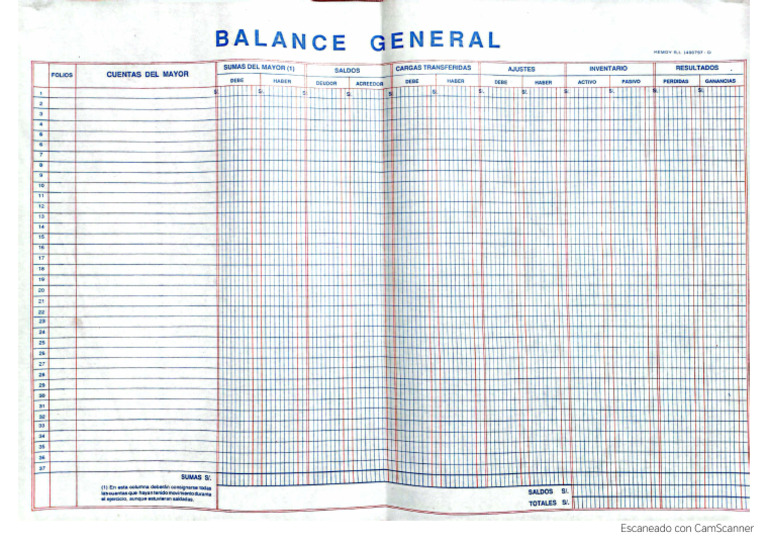 Balance General | PDF