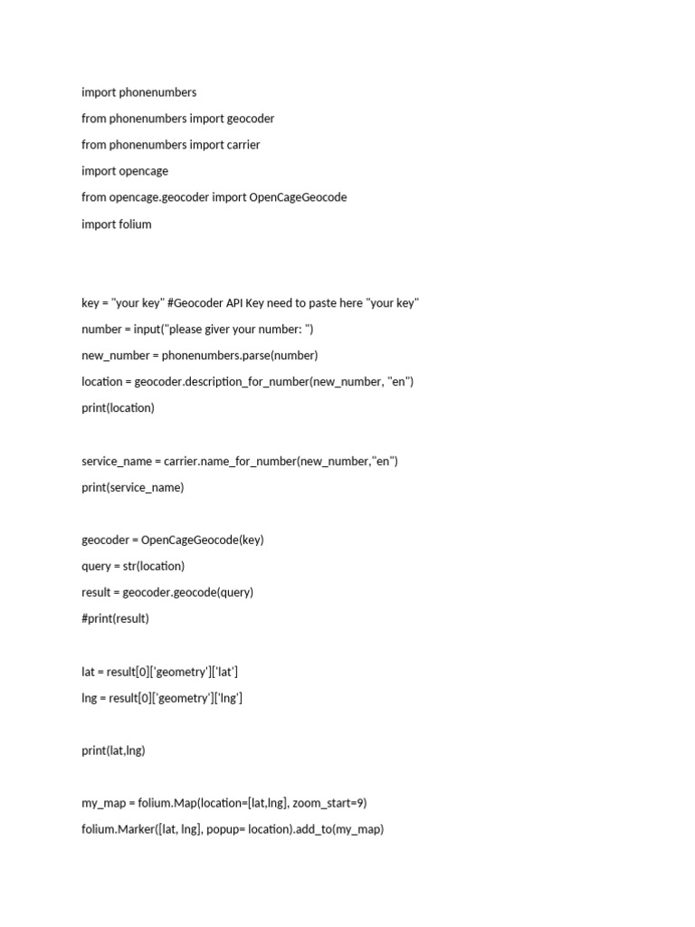 Codes For Tracing | PDF