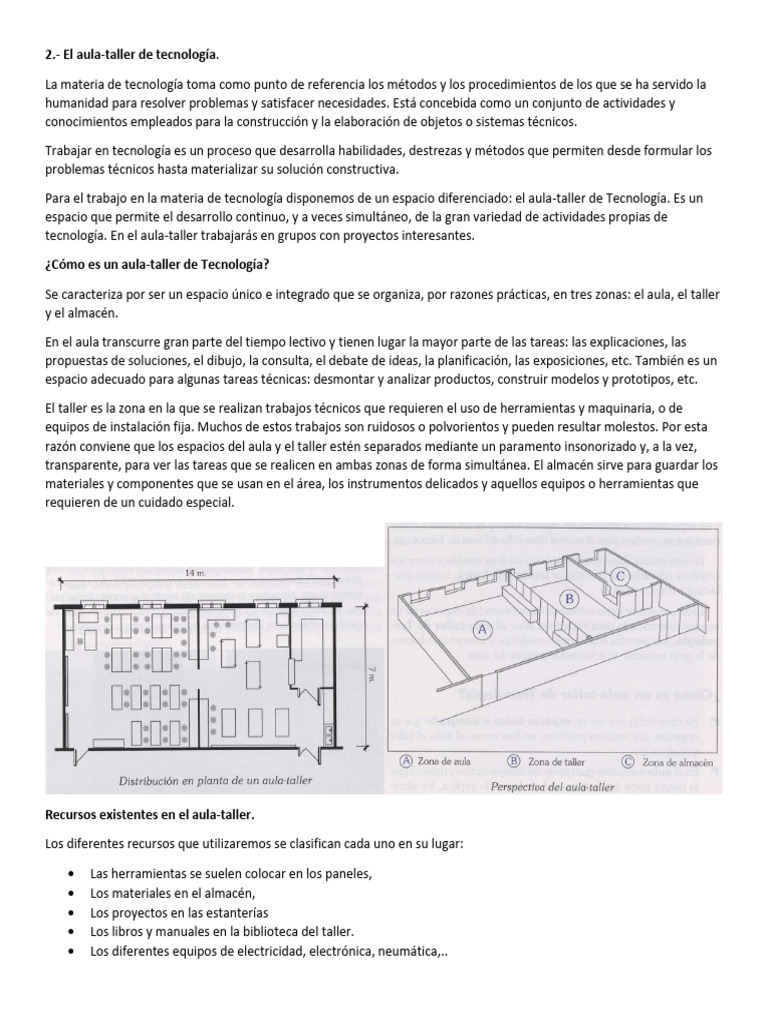 2.-El Aula-Taller de Tecnología | PDF | Evaluación | Estandarización