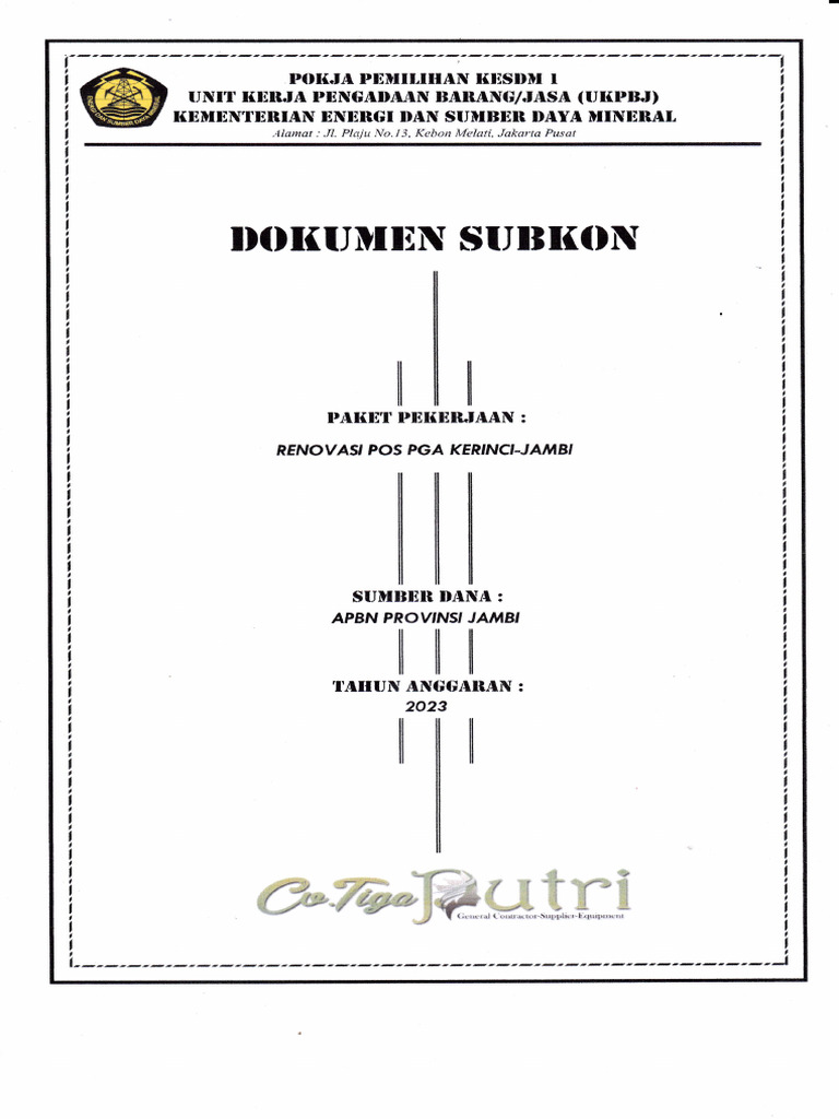 Subkon | PDF