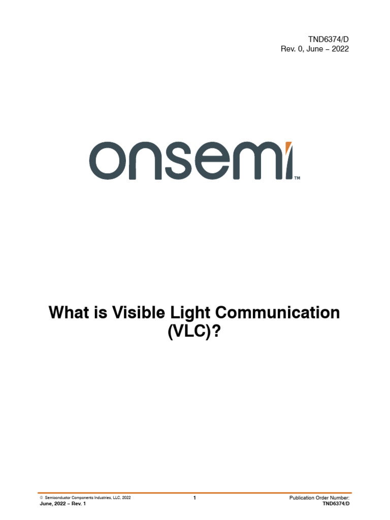 Understanding Visible Light Communication | PDF | Light Emitting Diode ...