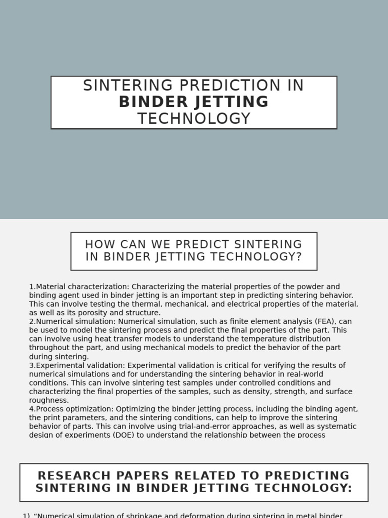 Metal Molding Sintering | PDF | Sintering | Viscosity