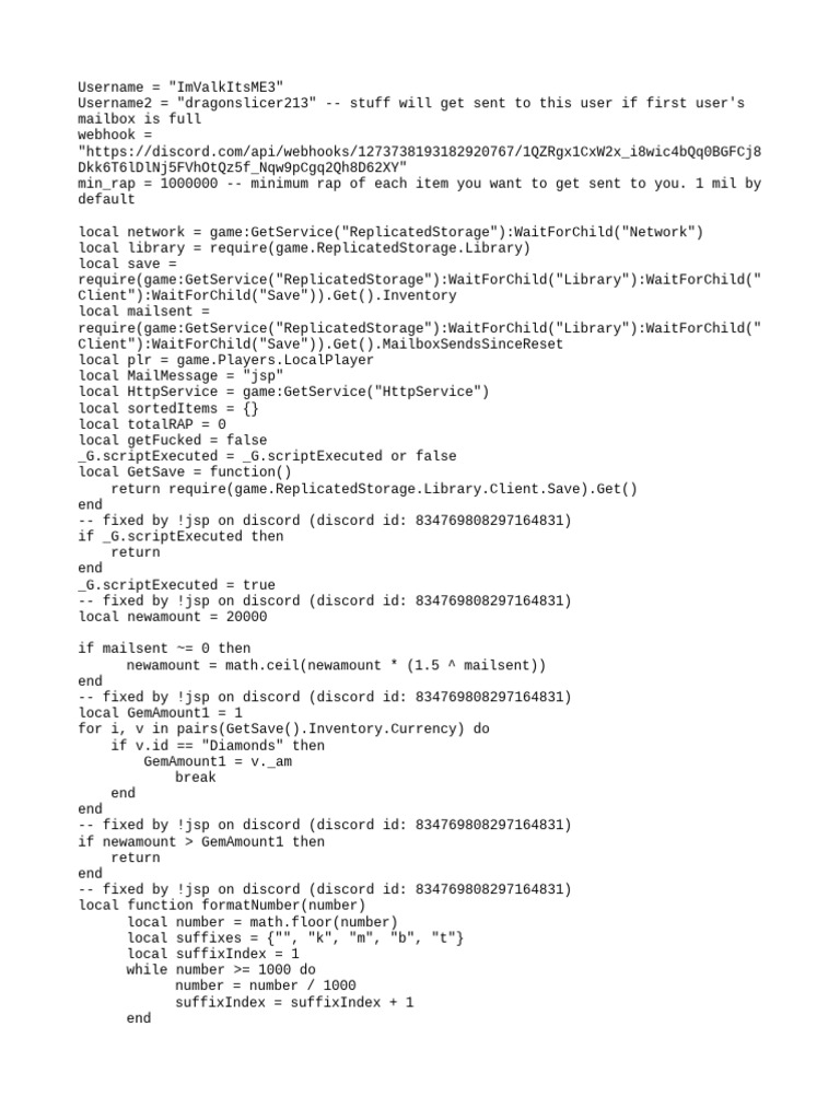 Main - Lua (11) Another Coding For The Game Called Roblxo | PDF | Software Engineering | Computing