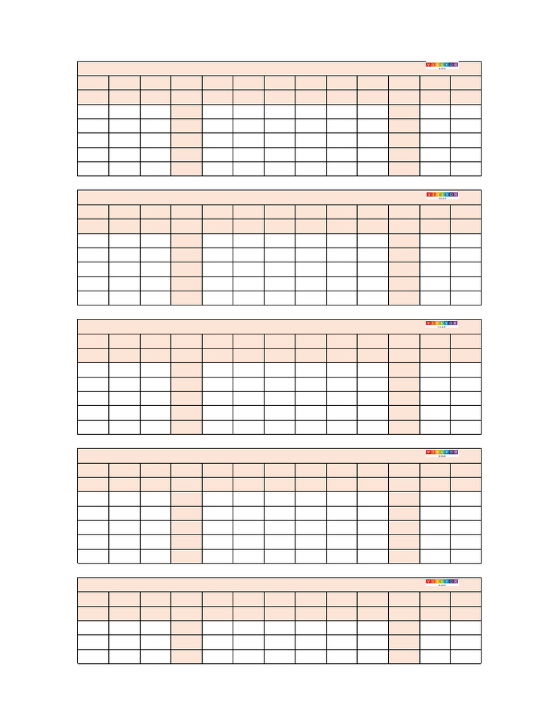 Grade 5 - Time Table - Ay - 2025-26 | PDF | Languages | Foreign Language Studies
