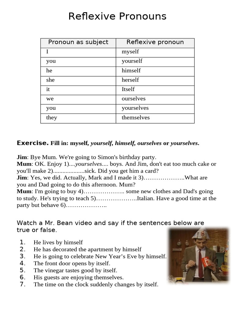 reflexive-pronouns | PDF