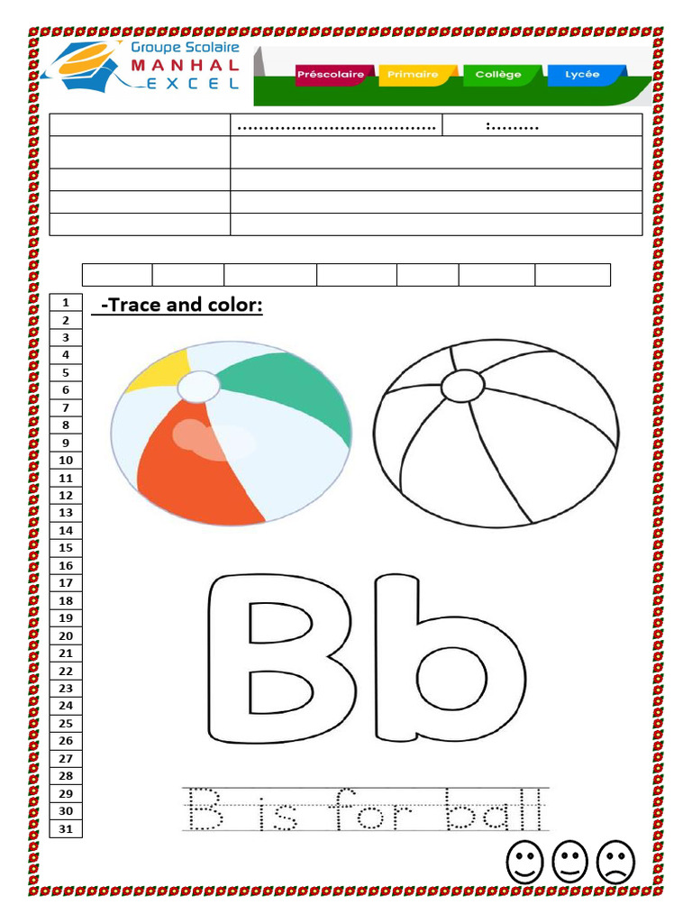 Letter B | PDF