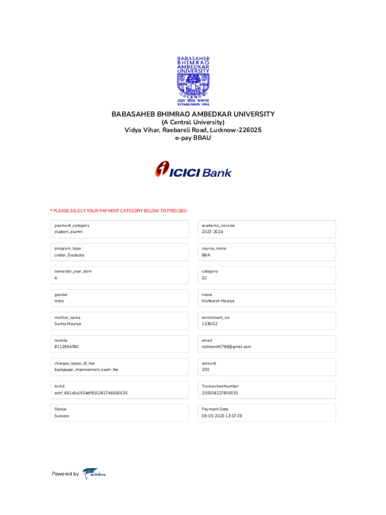 Back Paper Receipt | PDF