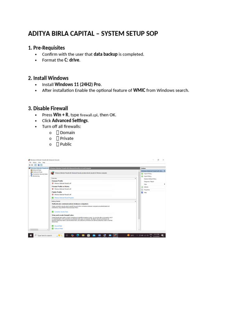 Domain and Basic SOP For Engineers | PDF | User (Computing) | Computing
