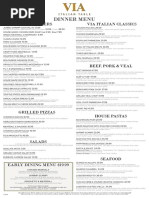 Table D'hote Menu Sample | PDF