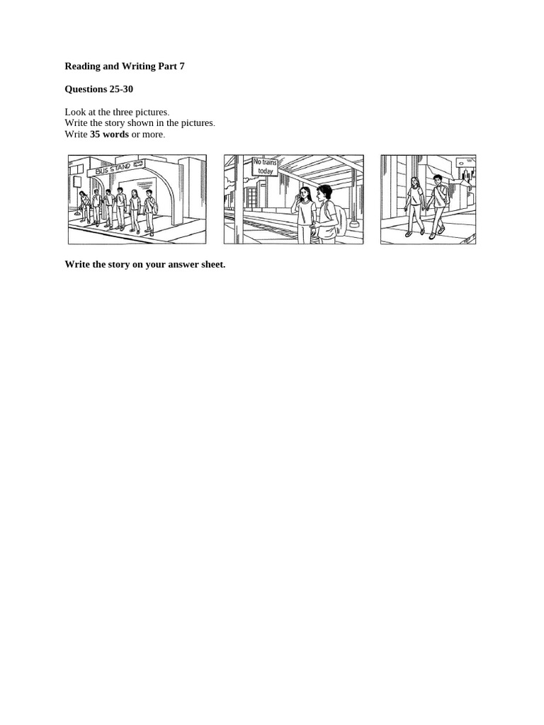 K - PART 7 - Story With Pictures - III | PDF