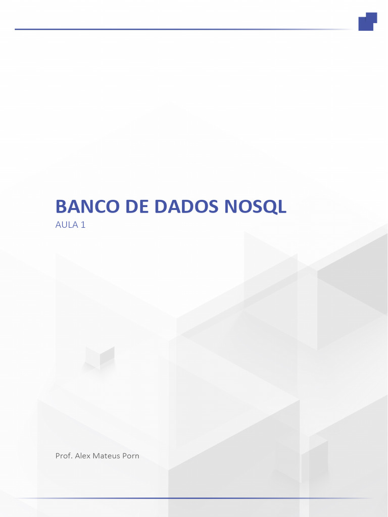 Todas As Aulas | PDF | No SQL | Bancos de dados