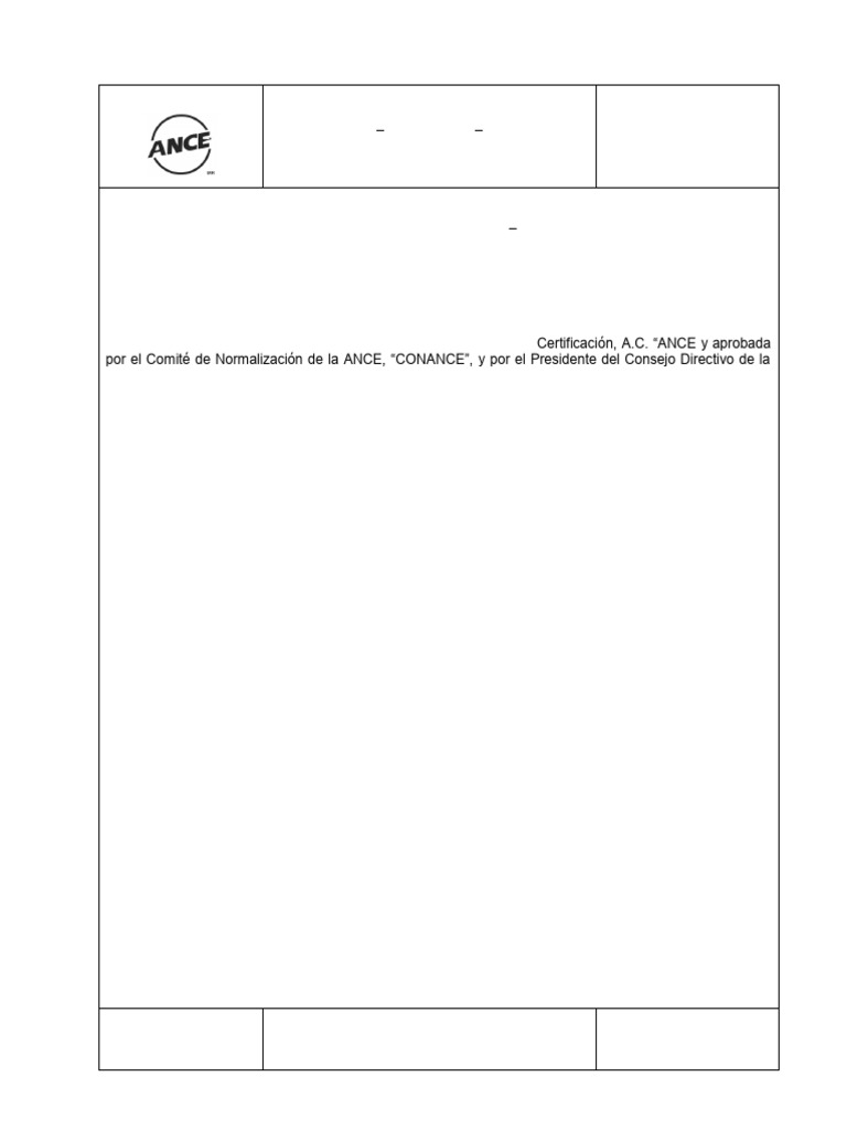 NMX J 521 2 2 Ance 2019 | PDF | Ingenieria Eléctrica | Laboratorios