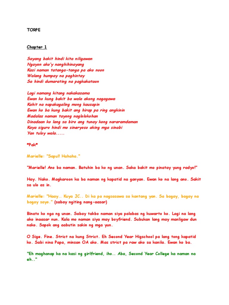 TORPE Part1 | PDF