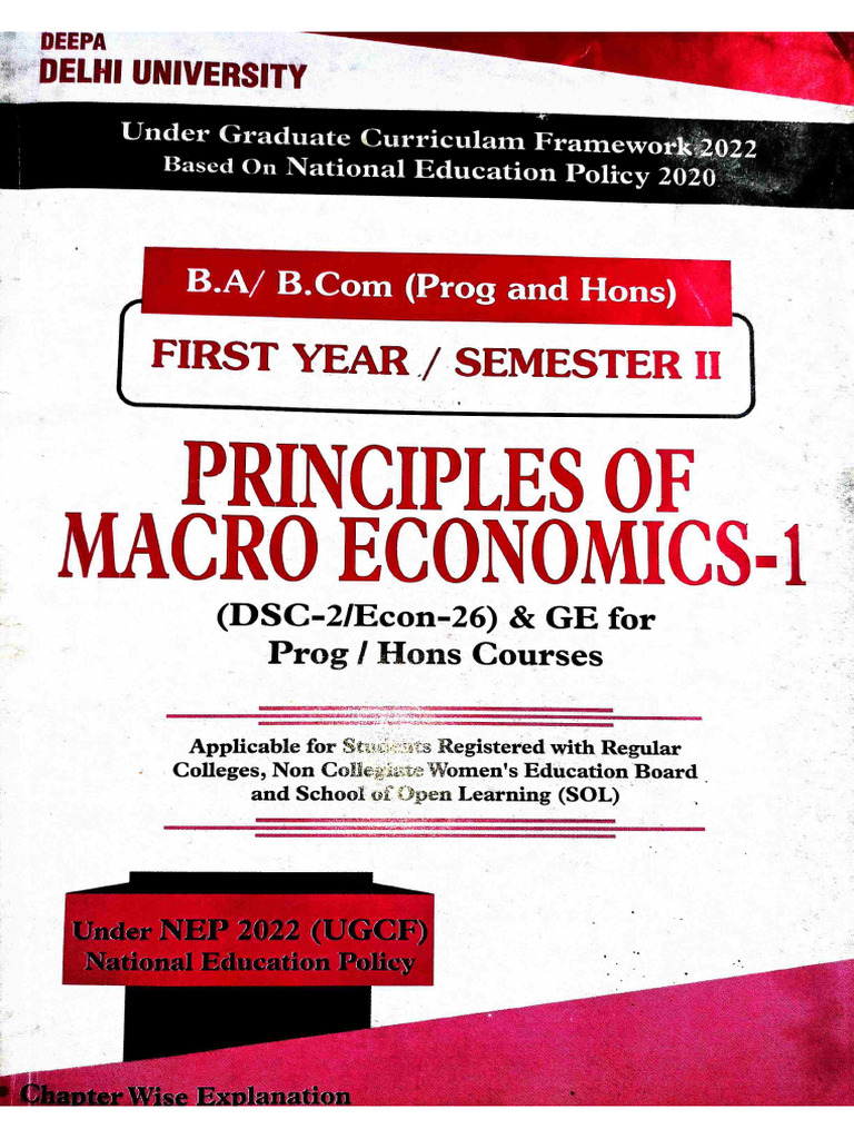 eco macro pyq 2023 june | PDF