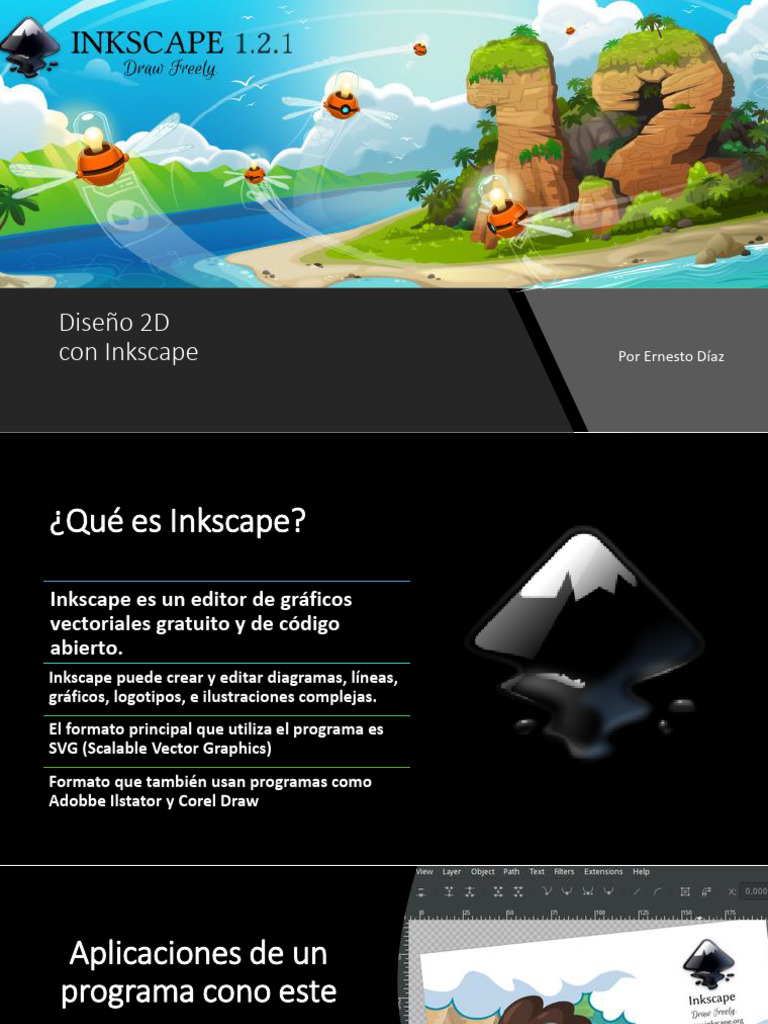 Diseño 2D Con Inkscape | PDF