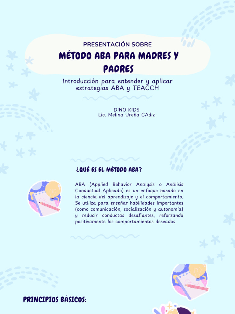 Estrategias ABA para Padres y Madres | PDF | Comportamiento | Cognición