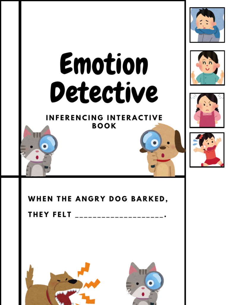 Emotion Detective Interactive Book | PDF