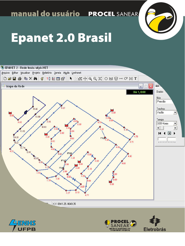 Figura1 - Manual Do Epanet Brasil | PDF | Microsoft Windows | Bomba