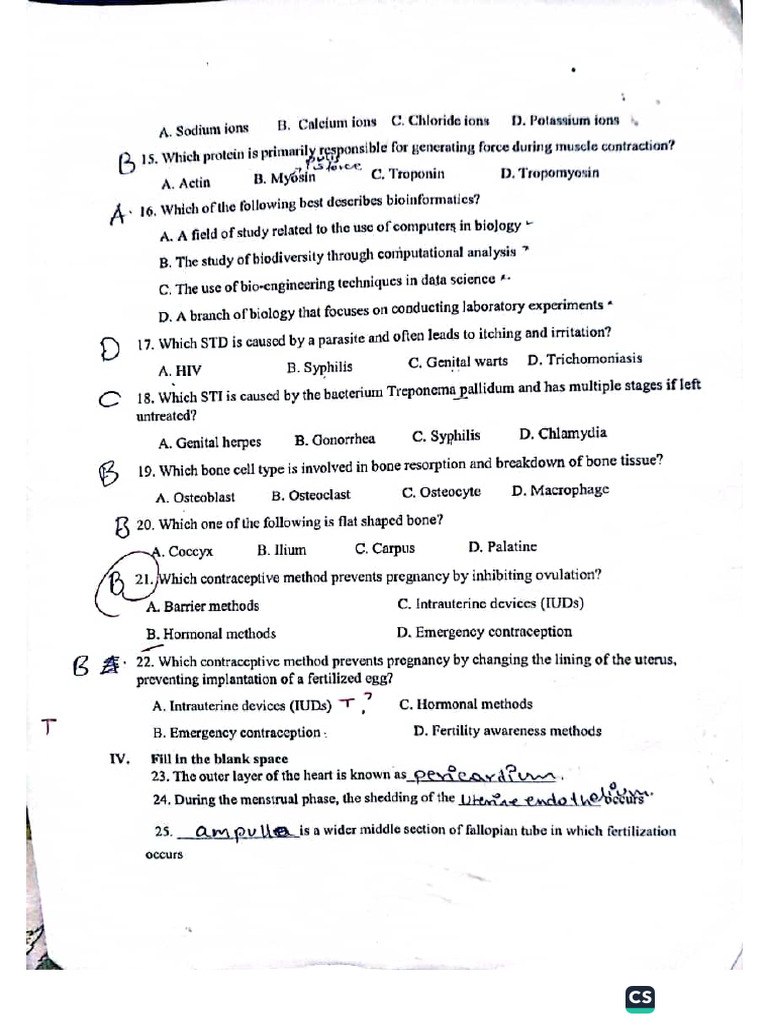 G11 2ND Semester 2nd Test | PDF