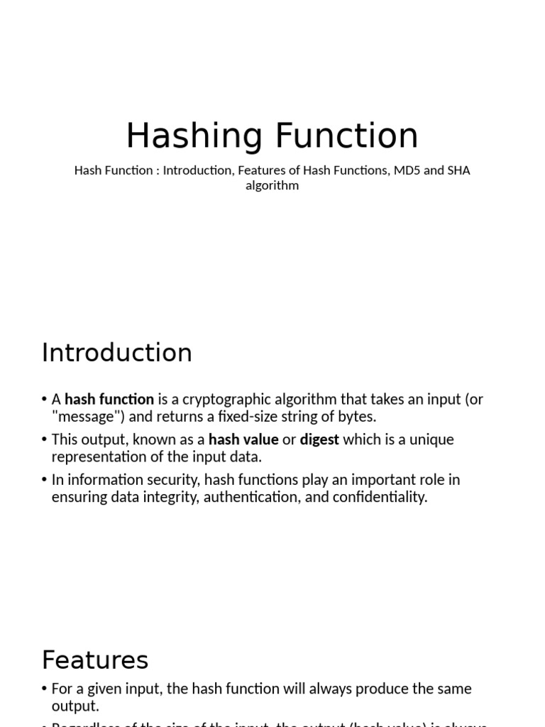 Hashing Function | PDF | Applied Mathematics | Error Detection And Correction