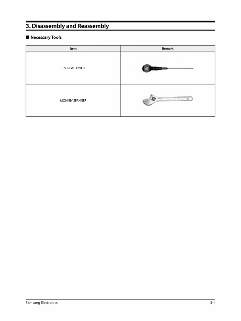 Disassembly Reassembly PDF | PDF