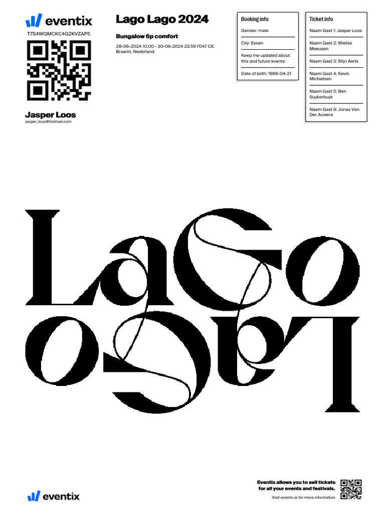 Bungalow Ticket | PDF