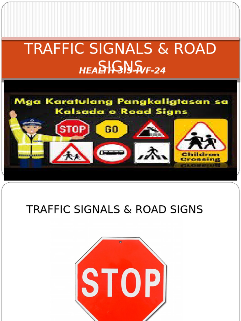 Importance of Traffic Signals & Signs | PDF
