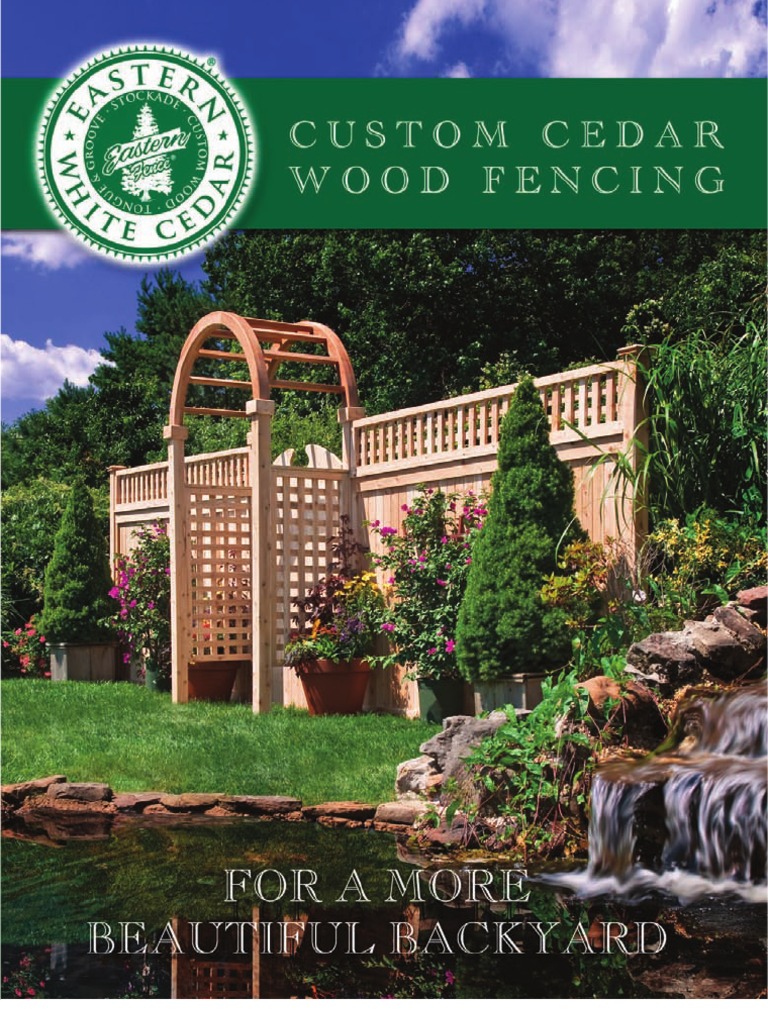 Eastern Wood Fence Brochure | PDF | Convex Set