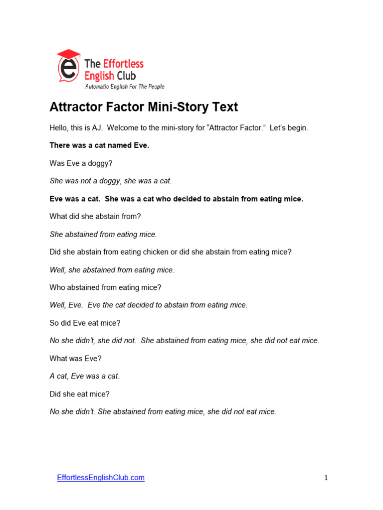 3 - Attractor Factor MS Text | PDF | Cats | Animals And Humans