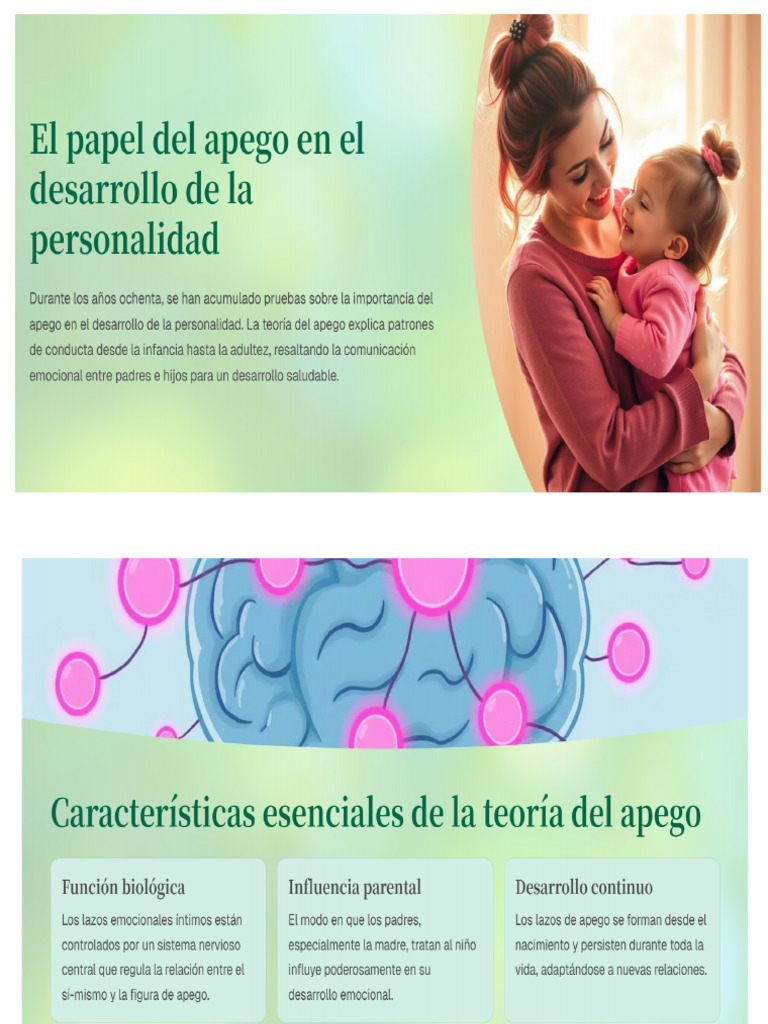 El Papel Del Apego | PDF