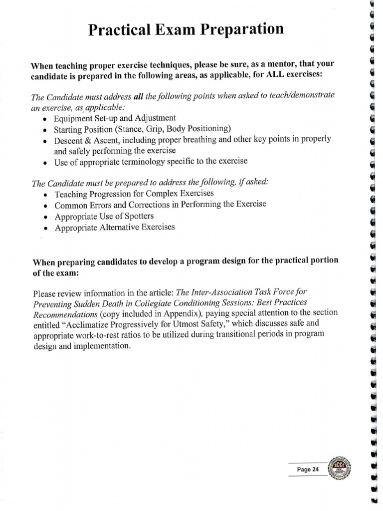 Practical Exam Preparation | PDF